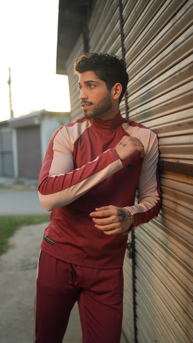 Maroon Dri-Fit Tracksuit– Baba Is Baba